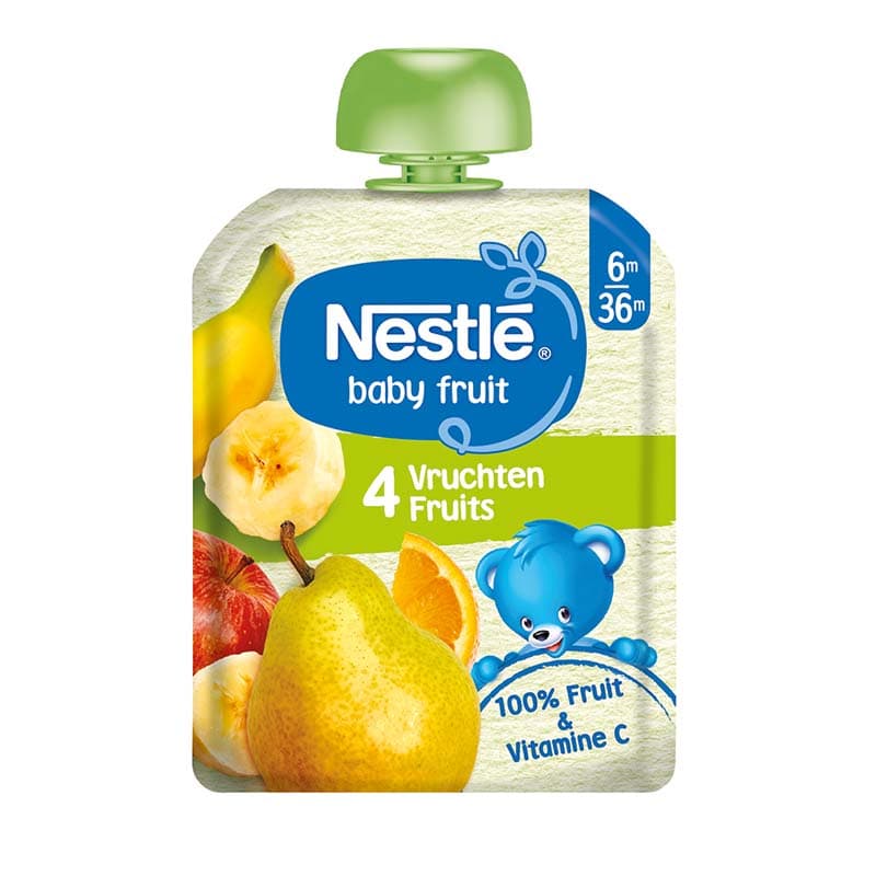 Nestlé® Baby Fruit 4 Fruits | Baby and Me