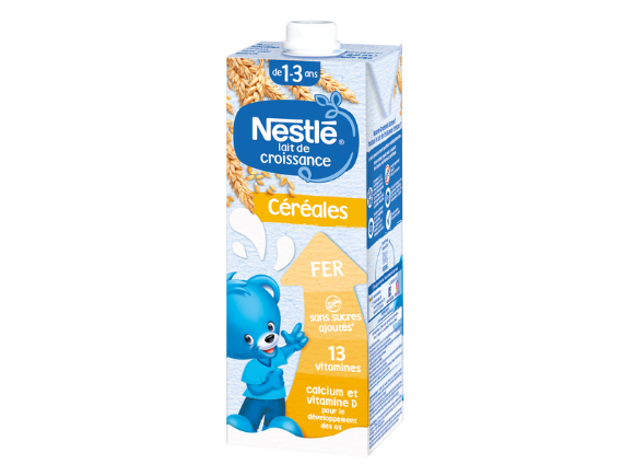 Nestlé® Lait de croissance Céréales | Baby and Me