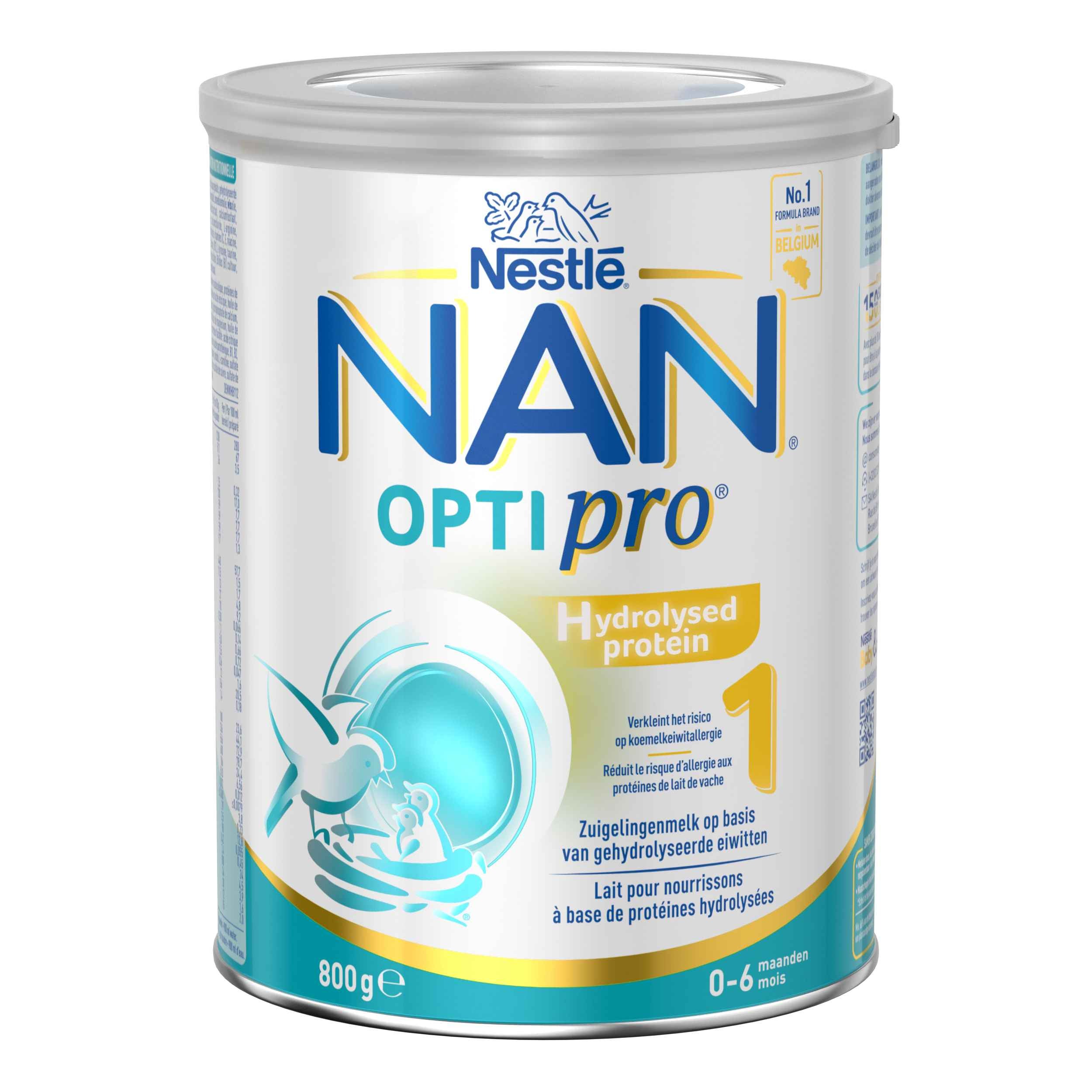 NAN OPTIPRO® Hydrolysed protein 1: Hypoallergene Melk | Nestlé Baby