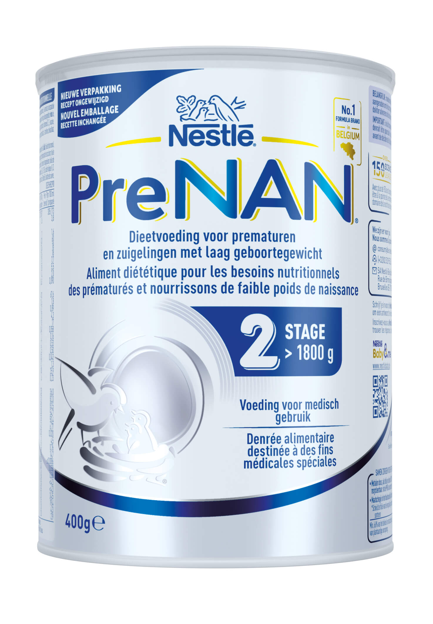 PreNan® Stage 2 Zijn Waarden en zijn Bijdragen | Nestlé Baby®