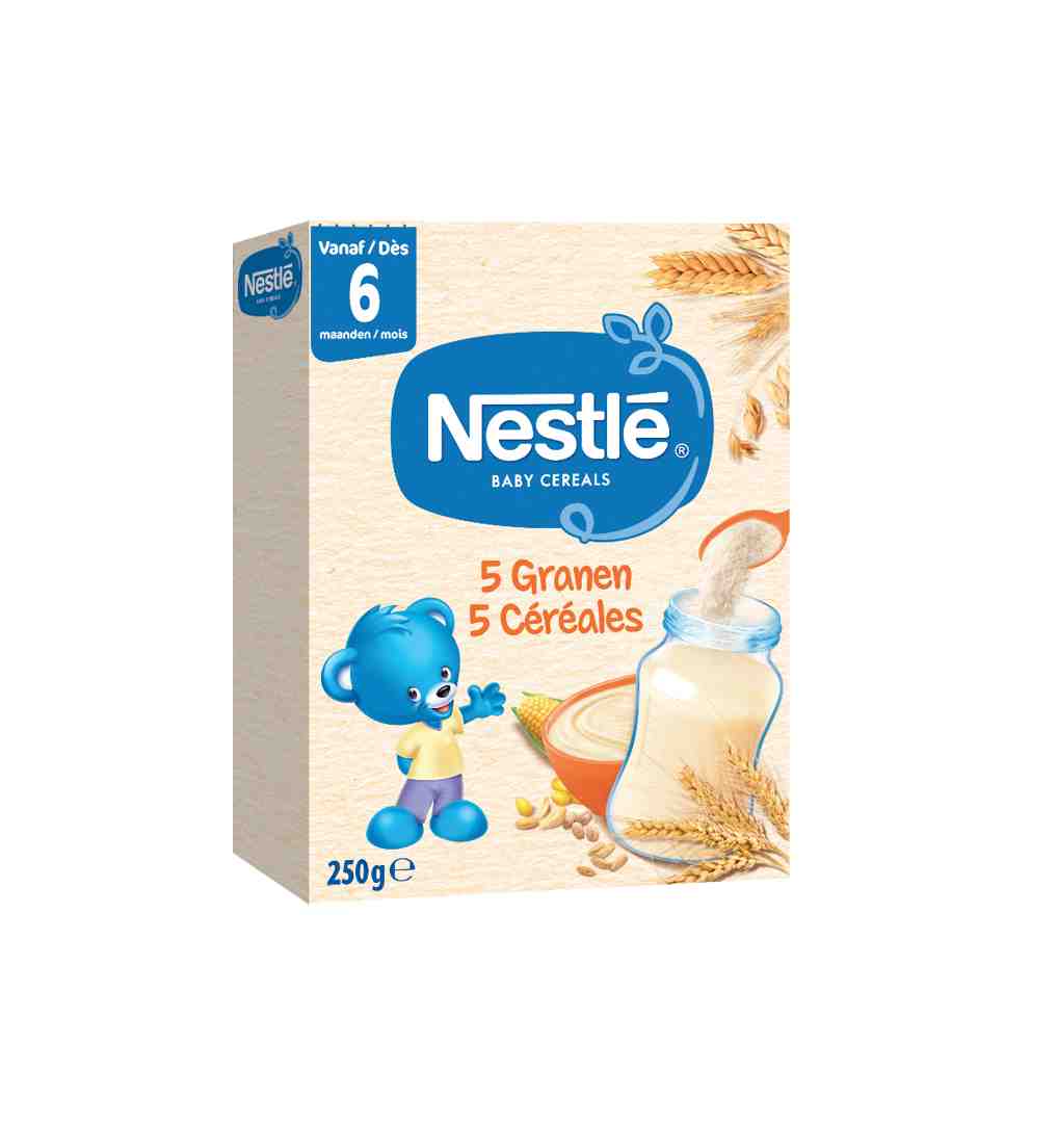 5 Granen ontbijt voor uw Baby | Nestlé Baby®Cereals