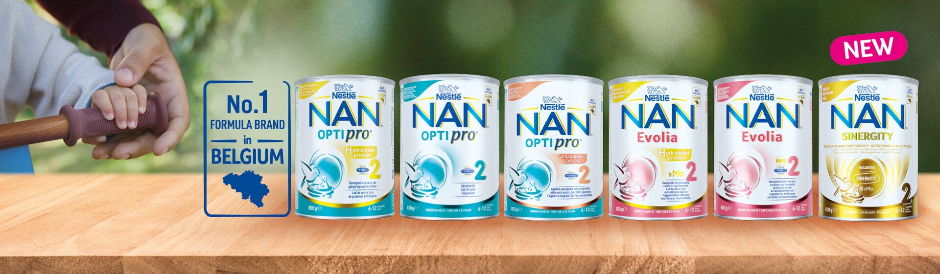 NAN Flesvoeding voor baby's - Onze producten | Nestlé Baby®